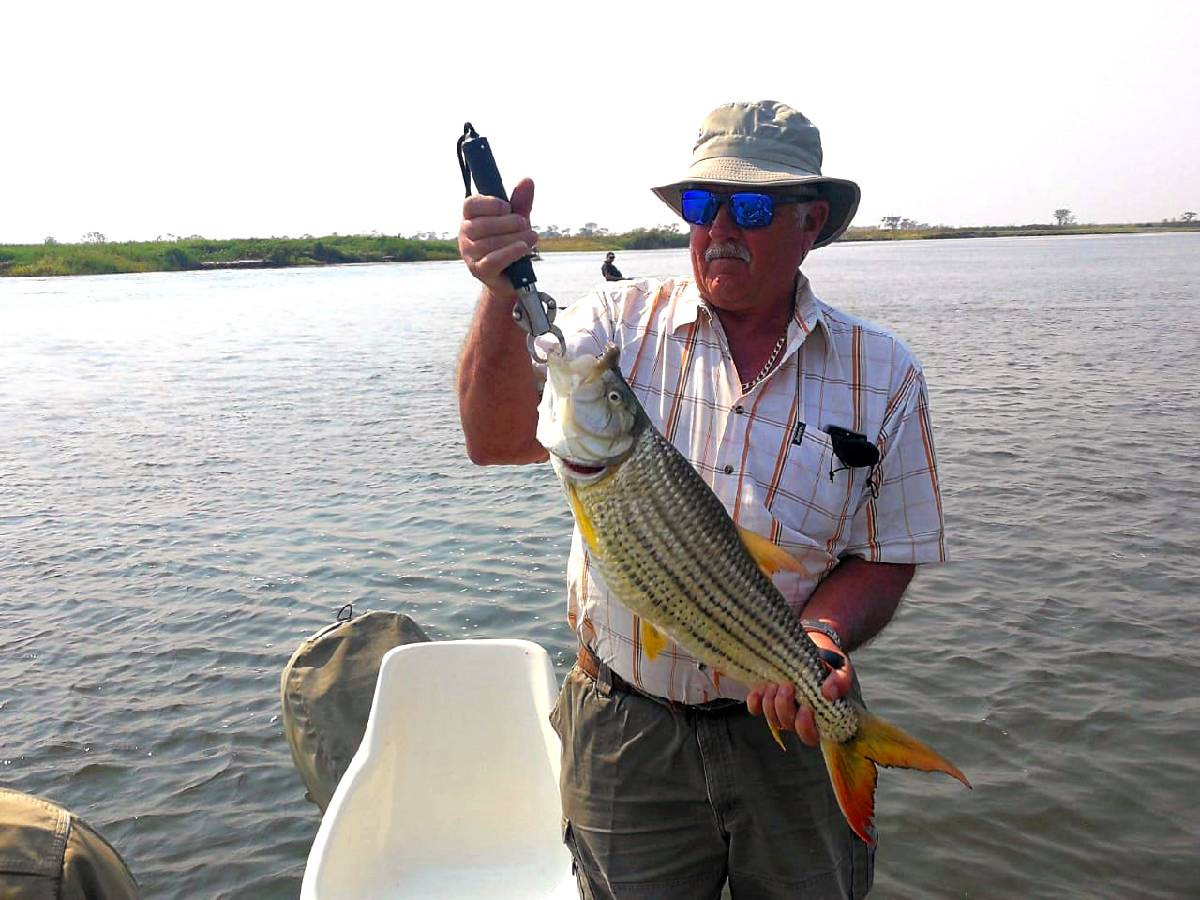 Tiger Fishing, Ichingo Chobe River Lodge, Chobe, Namibia. - Smiles ...